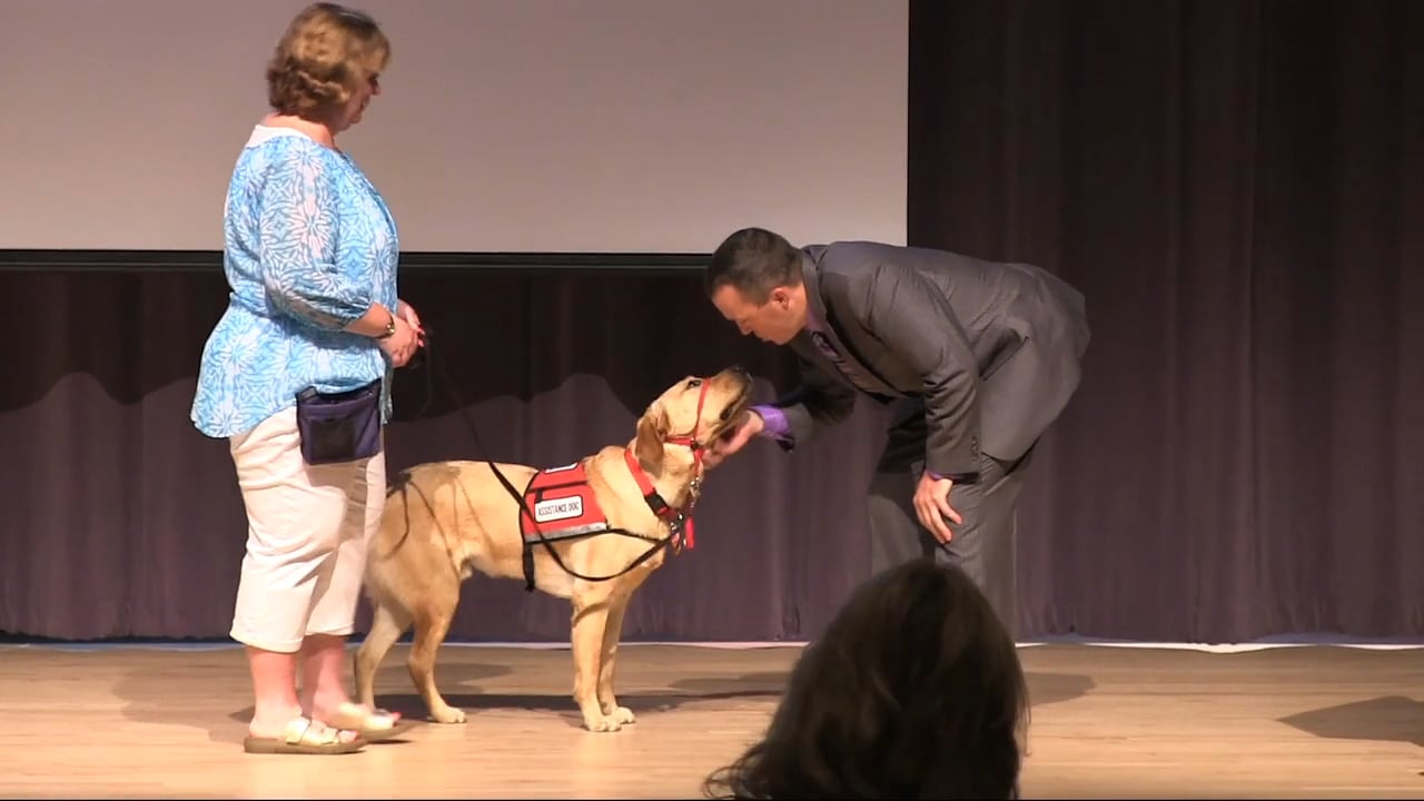Beamer, Nathaniel Morton Elementary Service Dog – Plymouth EDTV