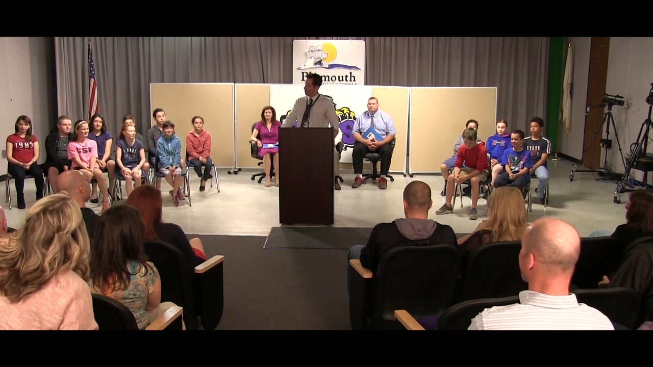 PCIS Student of the Month – Falcon TV – Plymouth EDTV