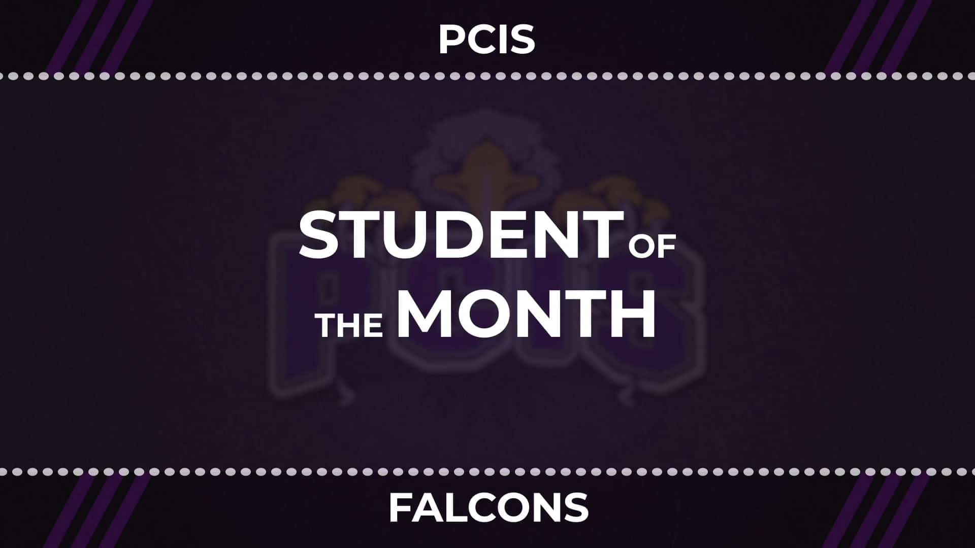 PCIS Student of the Month – December 2020 – Plymouth EDTV
