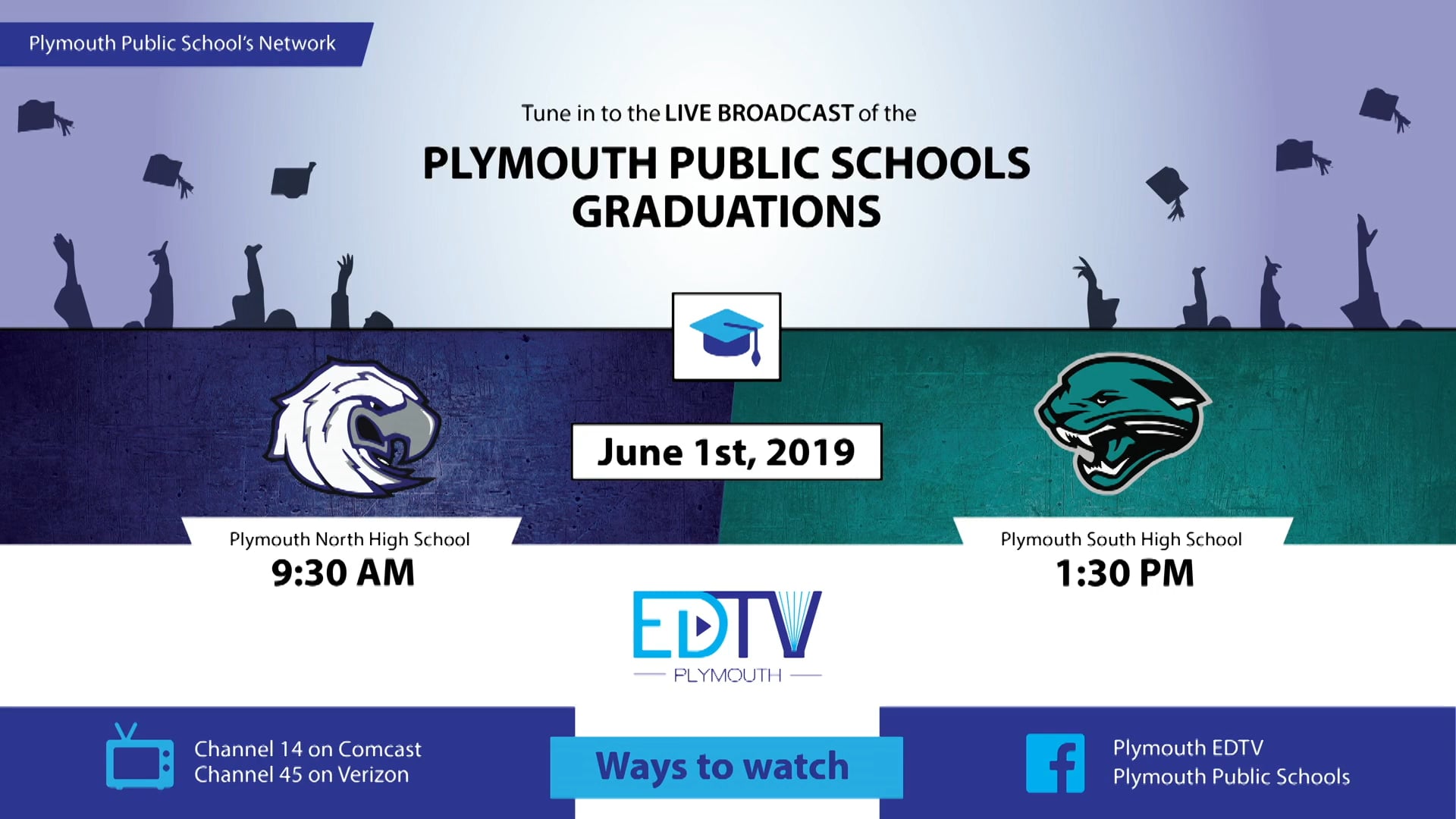 PNHS Graduation 2019 – Plymouth EDTV